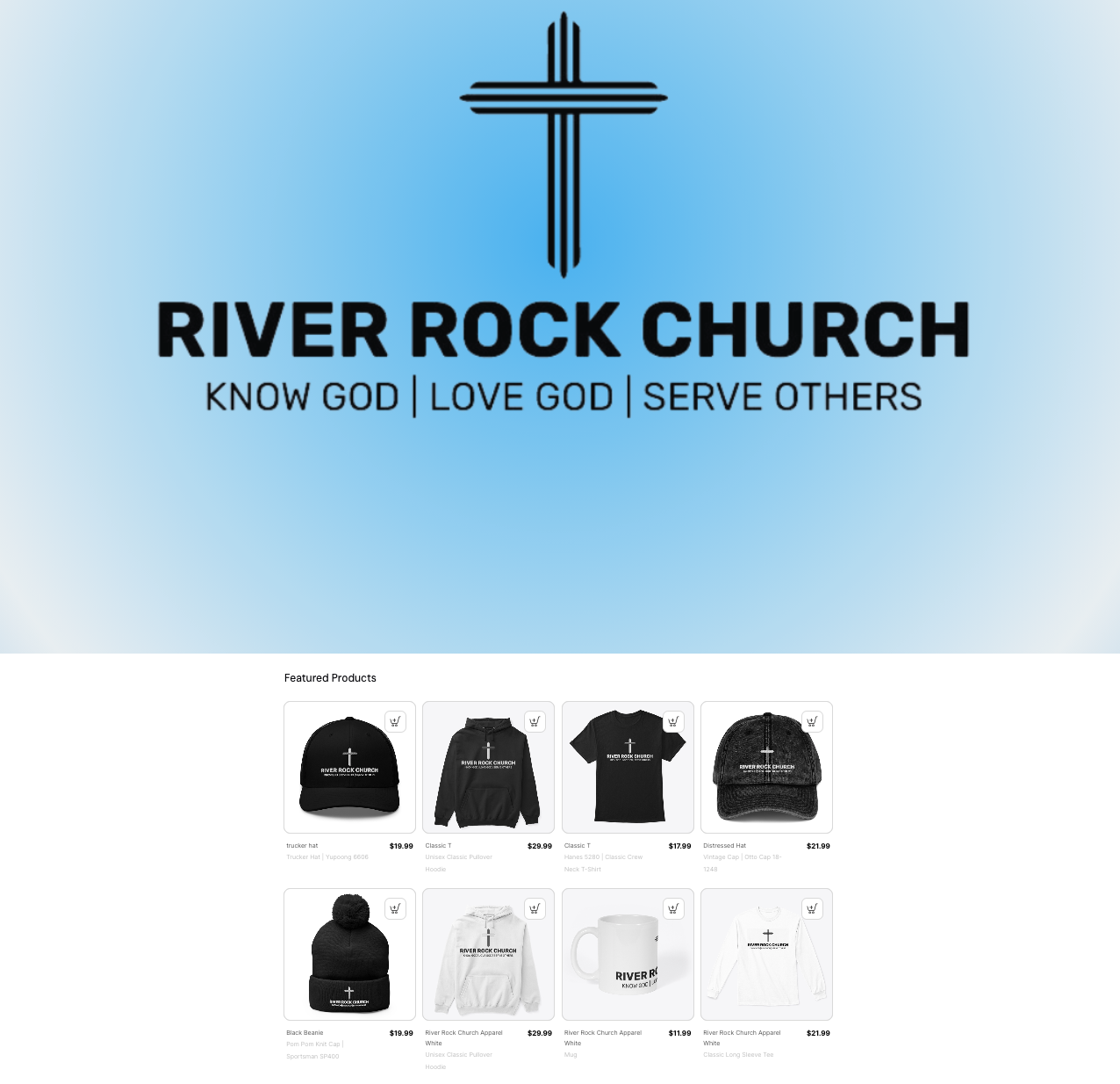 Church Store – River Rock Church-Belle Plaine, MN